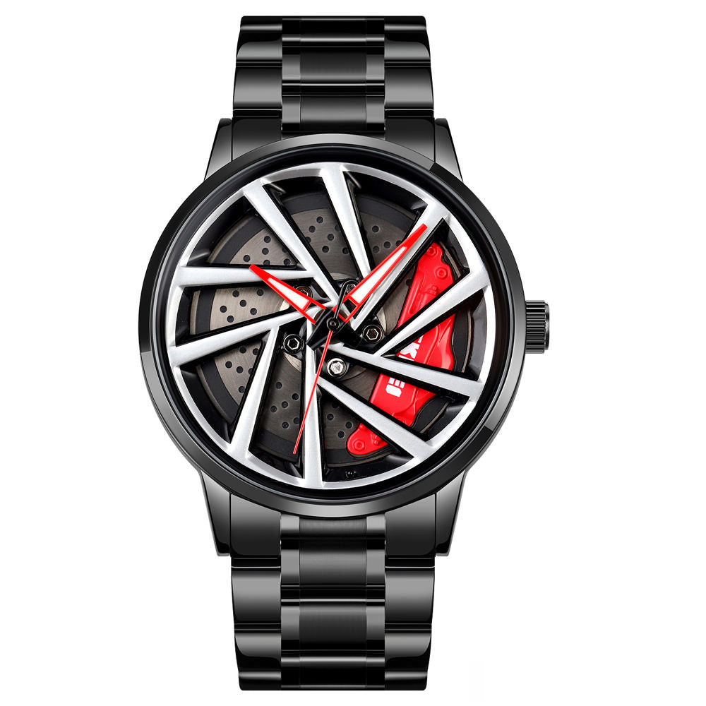 SKMEI 1990 Spinning Car Wheel Watch – FantaStreet